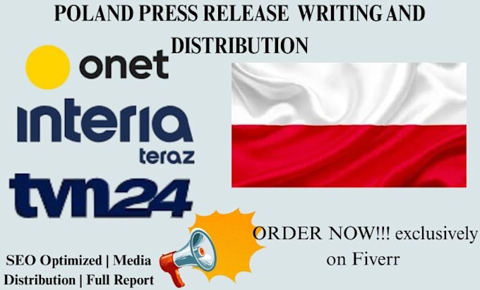 Write and distribute a poland press release for top polish media ...