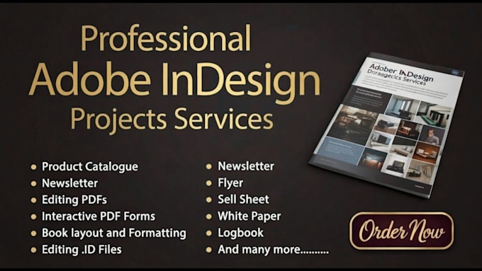 Design book layout, interactive pdf forms, brochure design, flyer ...