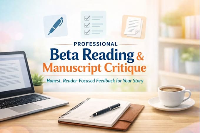 Beta read your novel and give honest reader focused feedback by ...