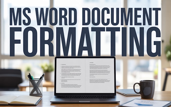 Do ms word document formatting, editing and document design by ...