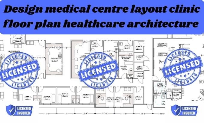 Design medical centre layout clinic floor plan healthcare architecture ...