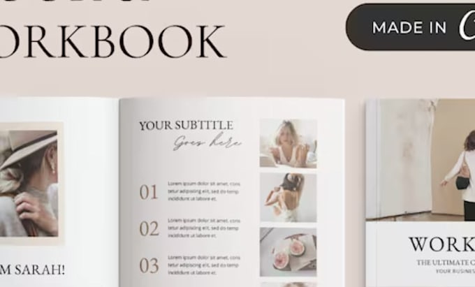 Create canva ebook on personal branding identity worksheet pastel style ...
