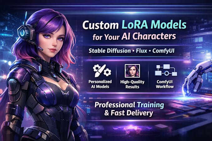 Train lora models for your ai characters using stable diffusion flux ...