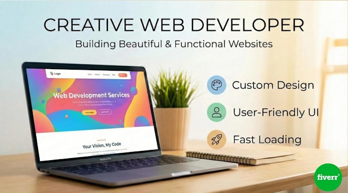 Develop a modern interactive website and landing pages by Anishk5 | Fiverr