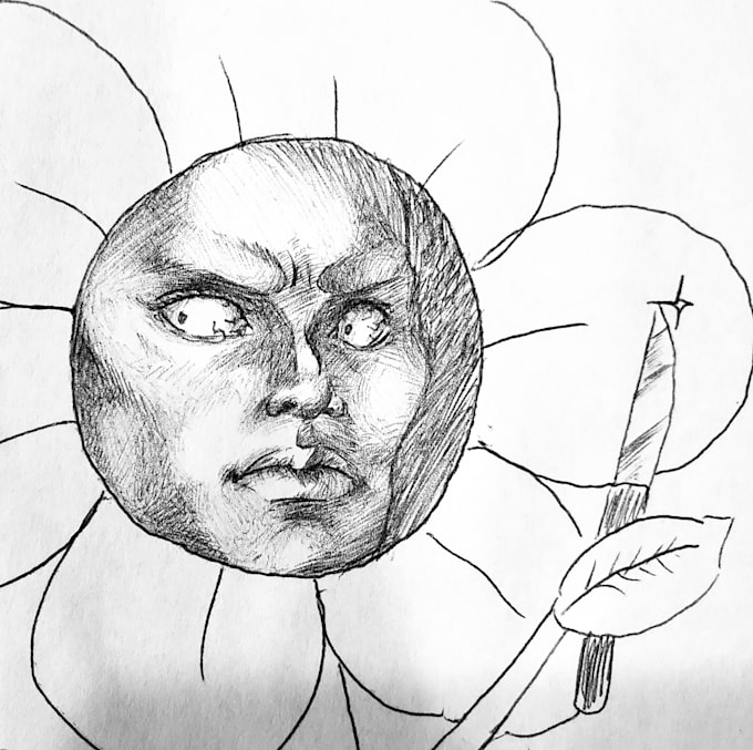 Draw your unhinged sketch ideas by Cakecrusader98 | Fiverr