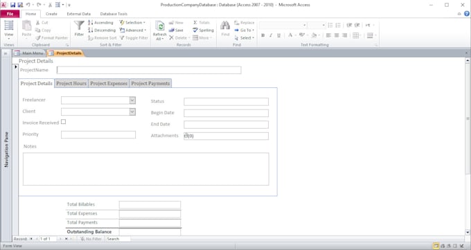 Designing microsoft access databases by Wire_jp | Fiverr