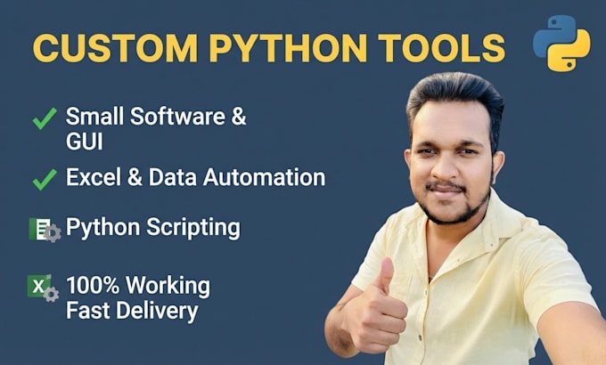 Create custom python scripts and small software for you by ...