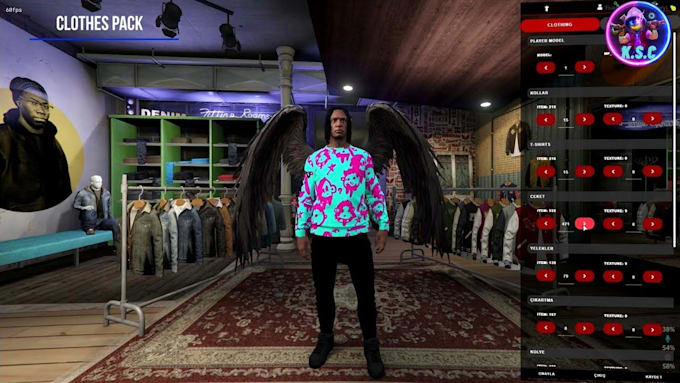 Optimize and combine your fivem clothing packs, fivem clothing, custom ...