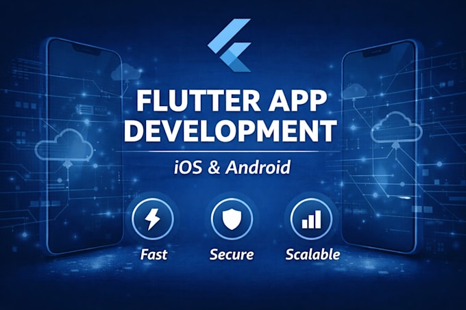 Develop professional mobile apps using flutter for ios and android by ...