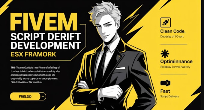 Create custom fivem script for your fivem server by Brad_jer | Fiverr