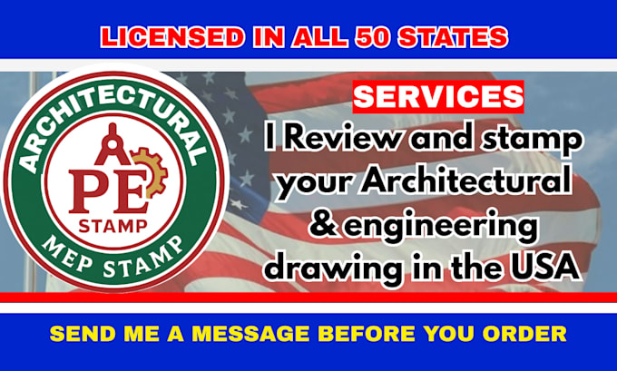 Pe stamps architectural, civil and structural drawings for city permit ...