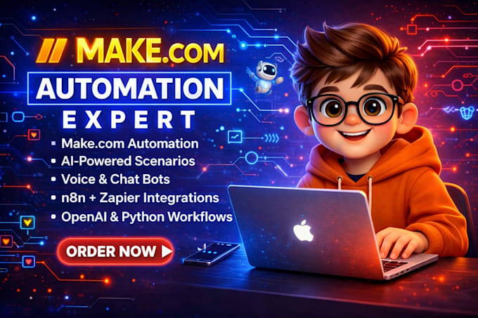 Fix make com, made com, setup make com automation, make automation ...