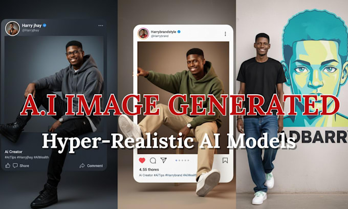 Create stunning ai generated model images holding your product by ...