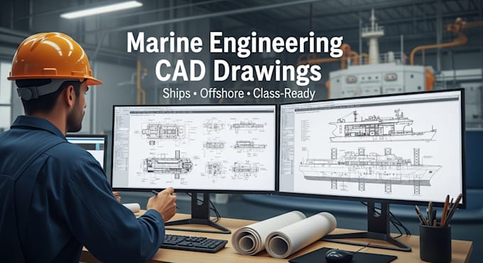 Créer des dessins cad d'ingénierie marine pour les navires et les ...