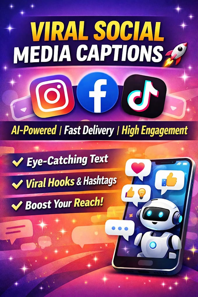 Create viral social media post and caption using ai by Mdsagor12345 ...