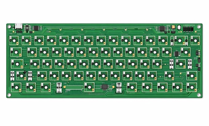 Design custom mechanical keyboard pcb schematics and firmware ready ...