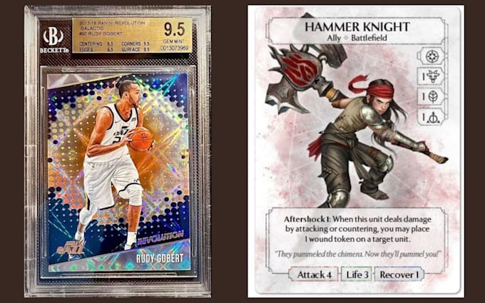 Create professional custom sports cards and tcg trading card designs by ...