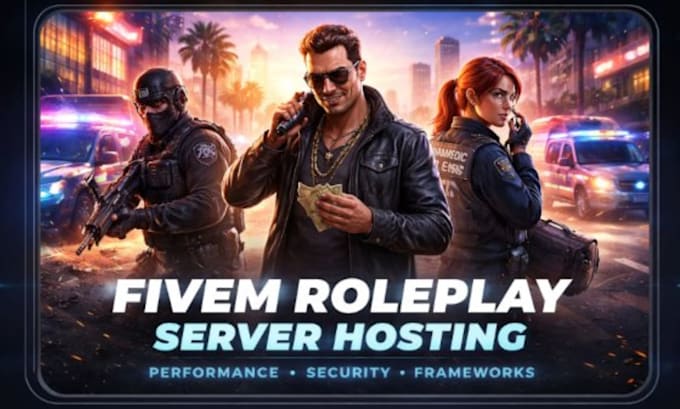 Set up and customize your fivem roleplay server esx or qbcore by ...