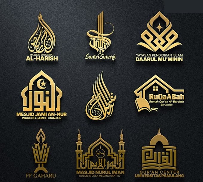 Do professional islamic, arabic calligraphy, typography, signature logo ...