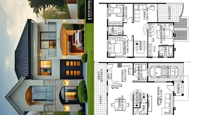 Draw architectural and construction drawing using autocad by Venice_vee ...