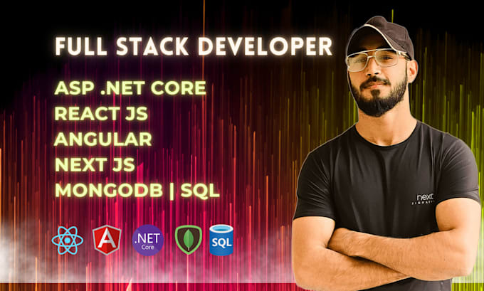 Be your react, angular and asp net core full stack developer by Moon ...