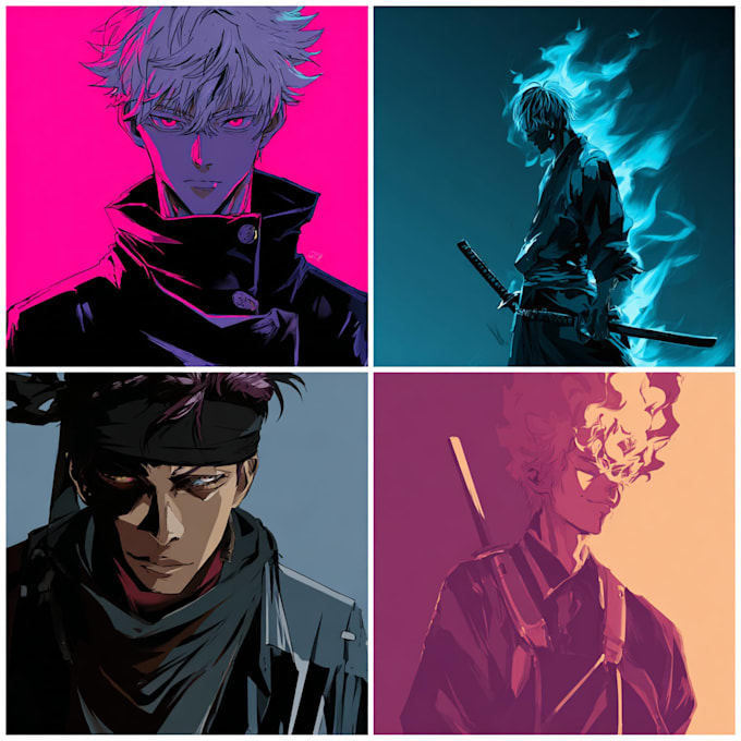 Draw anime art illustration with emotional theme by Hyeonj83 | Fiverr