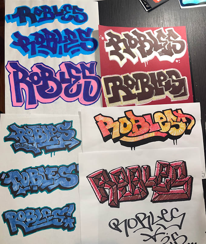 Create custom graffiti design logo by Peter_gahl | Fiverr