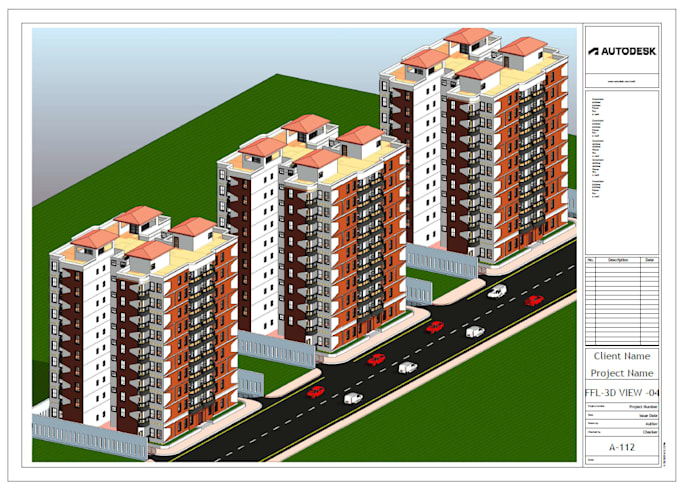 Create architectural drawings in autocad and revit by Ahmedabdo843 | Fiverr