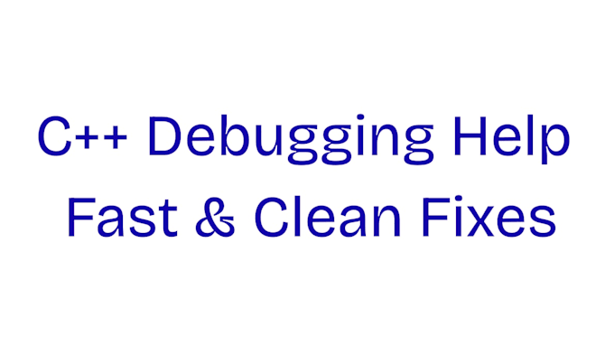 Do c and cpp debugging and error fixing for dsa algorithms by Parth ...