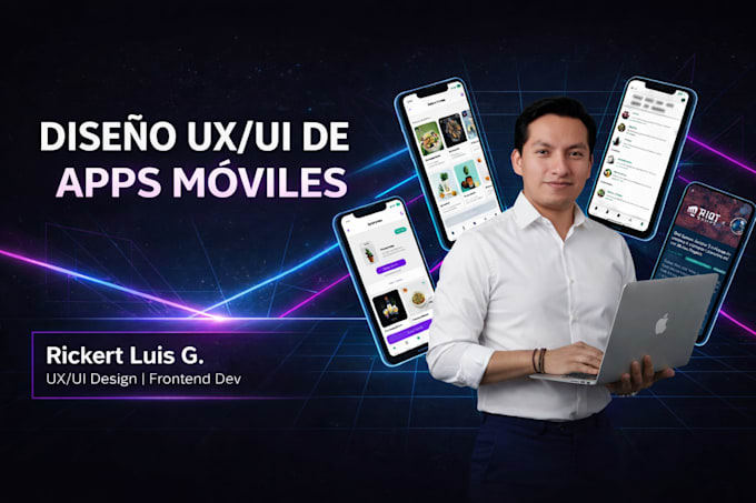Diseñaré la uiux moderna y profesional para tu app en figma by Rickert ...