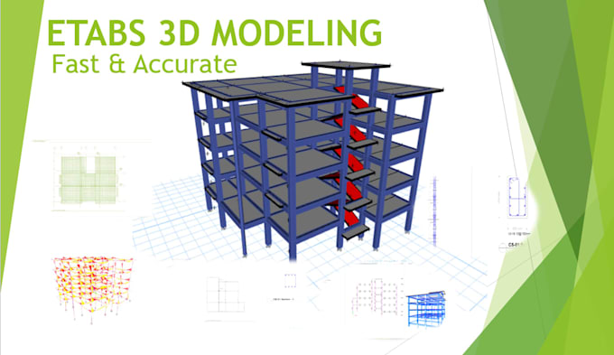 Provide structural modeling and analysis using etabs and safe by ...