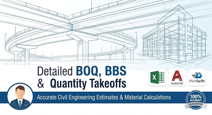 Do accurate quantity takeoff, boq, and bbs for your project by M_maarij ...