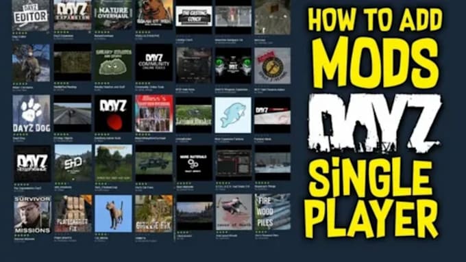 Setup custom dayz sever maps, loot system, dayz building, server mods ...