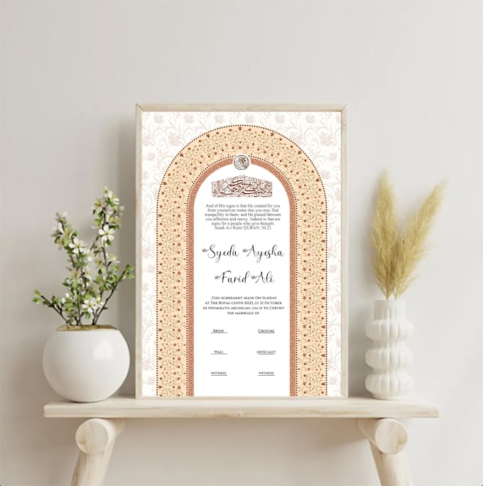 Design a unique animated floral wedding video invitation by Shoaib3000 ...