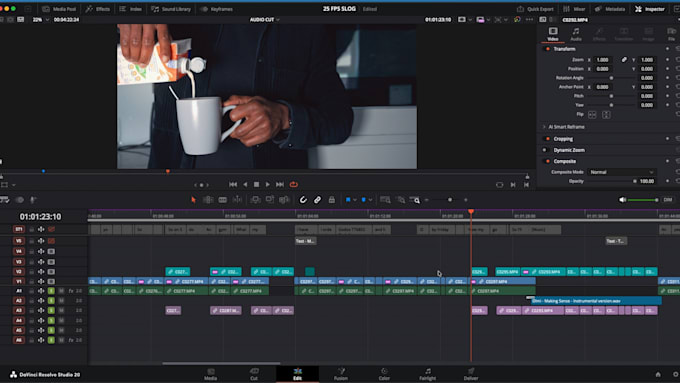 Professionally edit your video with cinematic color grading by ...