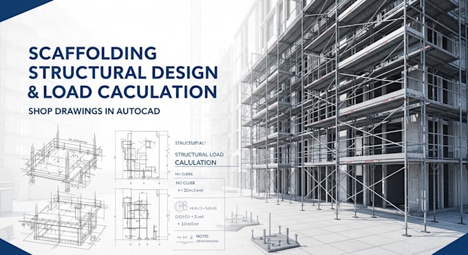 Do scaffolding structural design, load calculation and shop drawings in ...