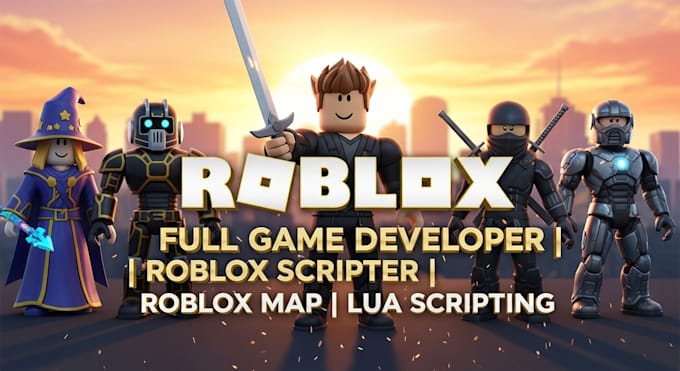 Roblox full game developer, roblox scripter, roblox map, lua scripting ...