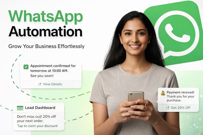 Build whatsapp automation and ai workflow for your business by ...