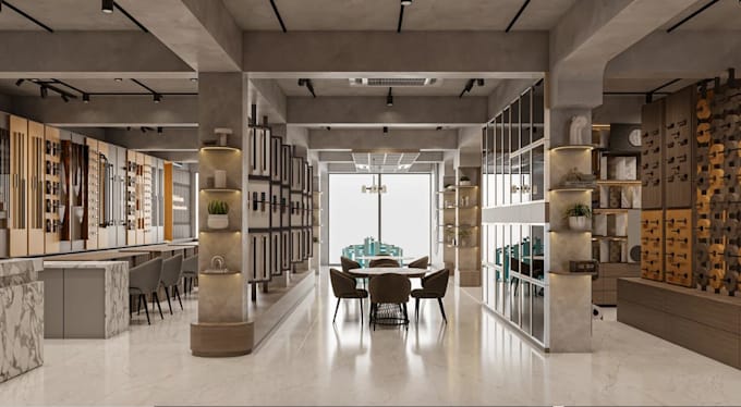 Recreate 3d luxury retail shop,jewelry interior,hardware store ...