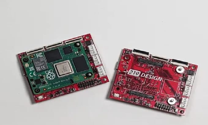 Design pcb for raspberry pi compute module cm4 and cm5, carrier and io ...