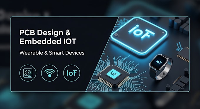 Do pcb design and embedded iot for smart watch, ring, glass and ...