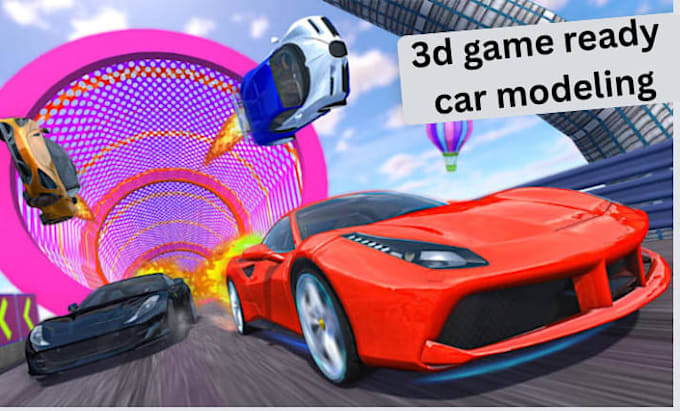 Modelado de autos para juegos 2d 3d listos para gta v diseño de ...