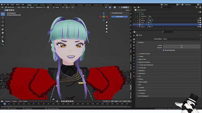Make 52 arkit blendshapes, 52 apple arkit and 3d rigging in blender ...