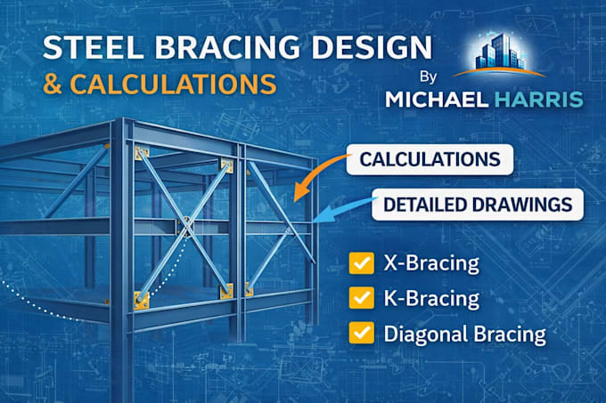 Design steel bracing systems for steel frame structures by ...