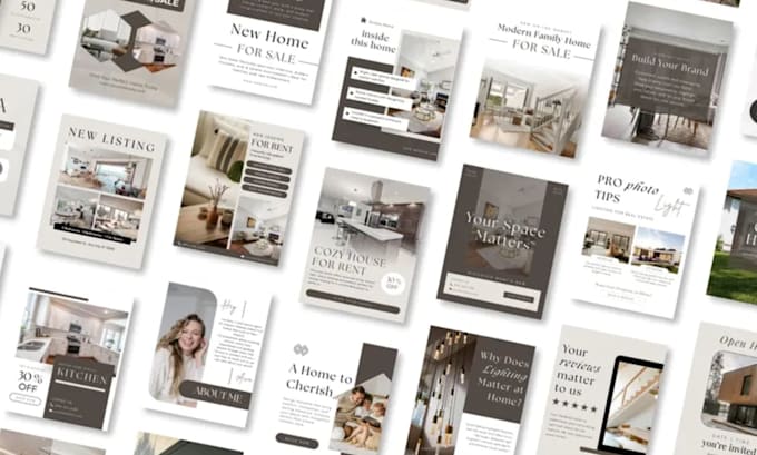 Design editable canva templates instagram post branded social media ...