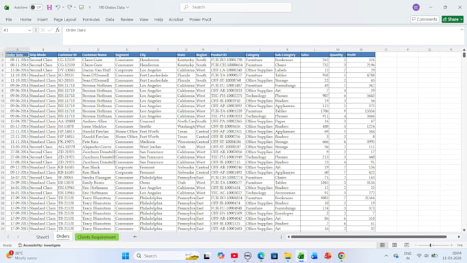 Do excel work in advance by Sankalp_excel7 | Fiverr