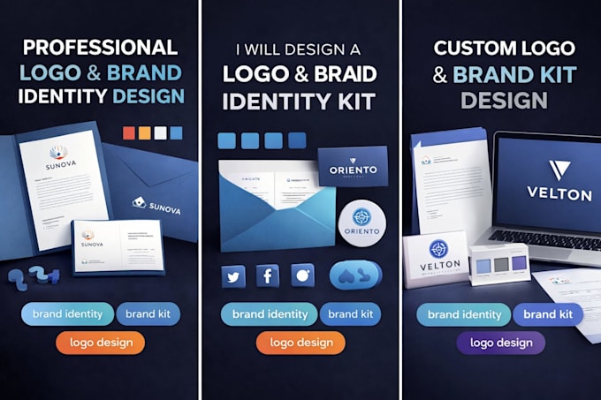 Design a professional logo and brand identity kit by Sirbuandrei777 ...