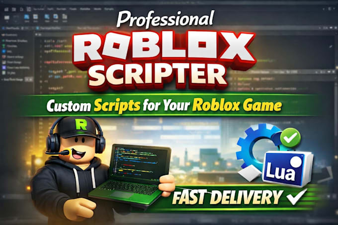 Alles für dein roblox-spiel skripten, als professioneller roblox-scripter