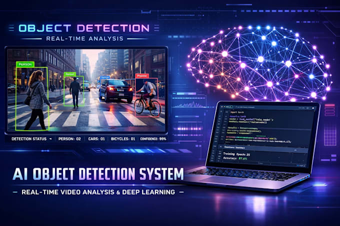 Criar sistema de visão computacional em tempo real e detecção de ...