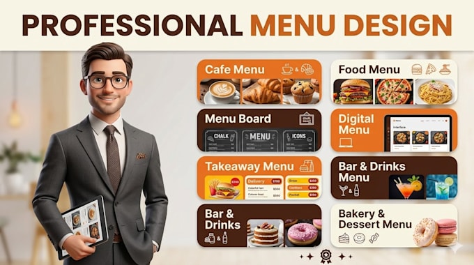 Design a professional restaurant menu, food menu or cafe menu design by ...